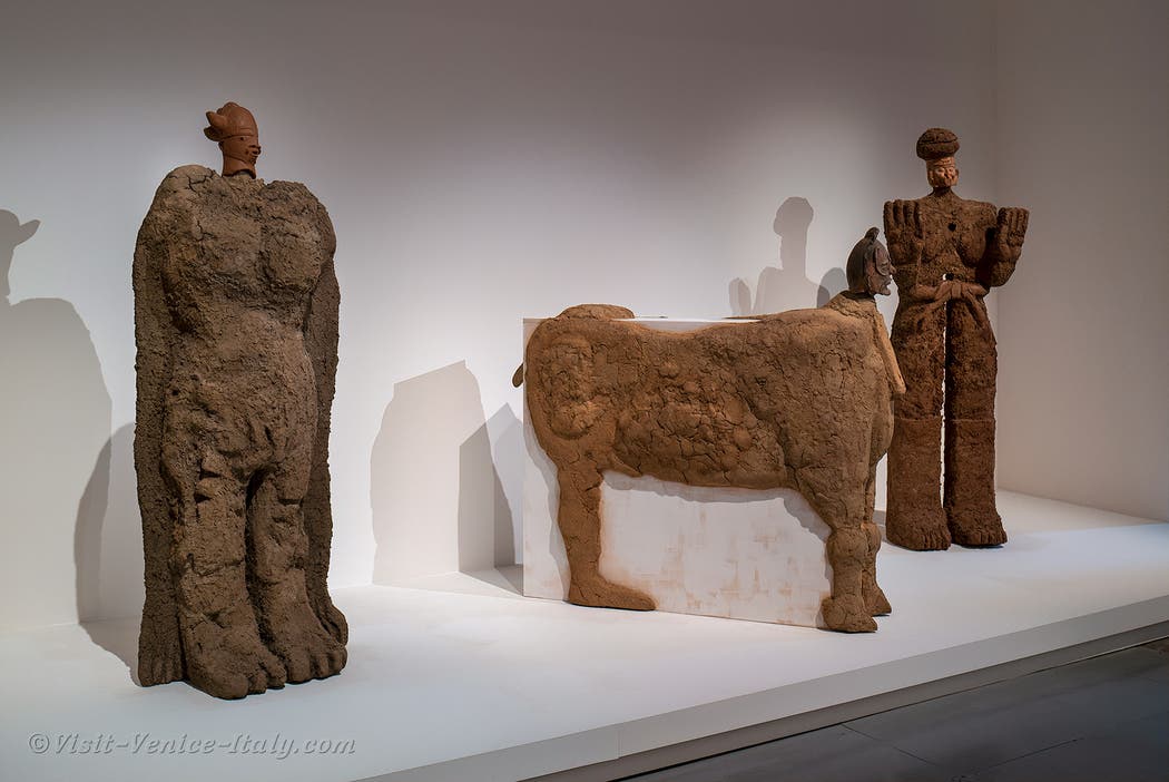 Ali Cherri Titans Sculptures Venice Biennale Art Exhibition