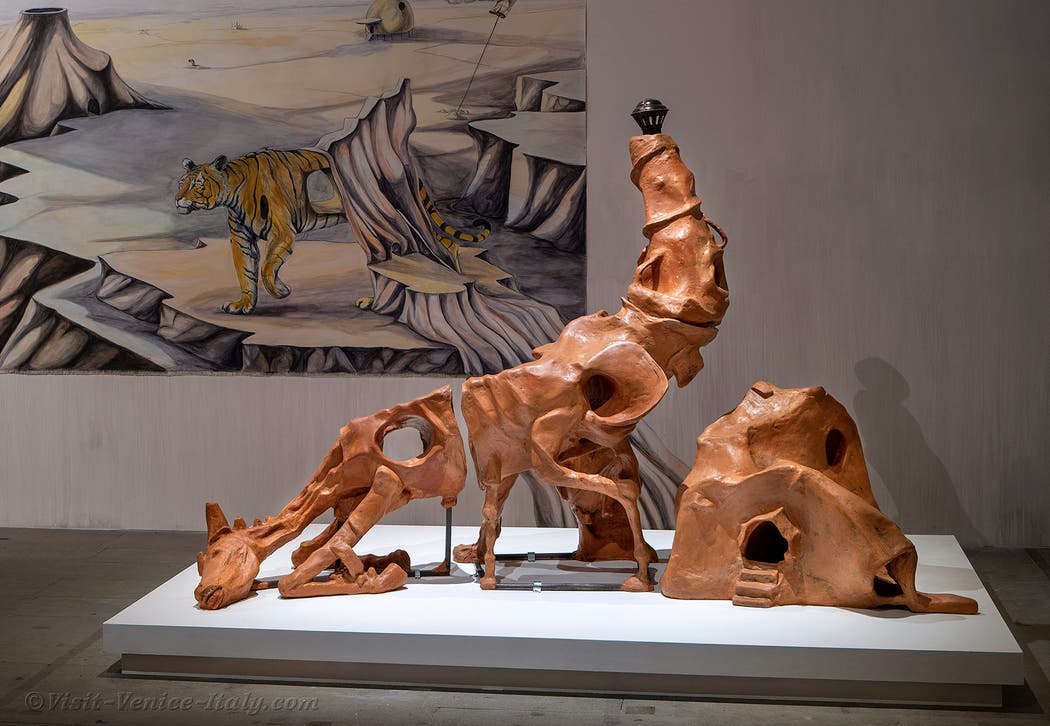 Prabhakar Pachpute Unfolding of the Remains Venice Biennale