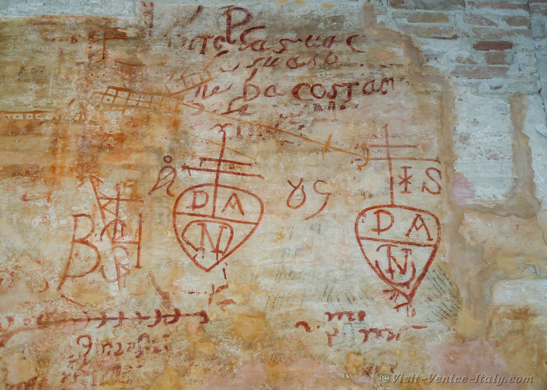 The island of Lazzaretto Nuovo in Venice