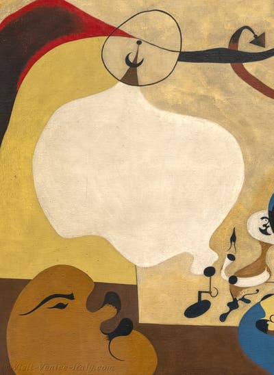 Joan Miro Dutch Interior II Peggy Guggenheim Venice Italy