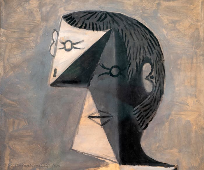 Pablo Picasso Strip Knit Man Peggy Guggenheim Venice Italy