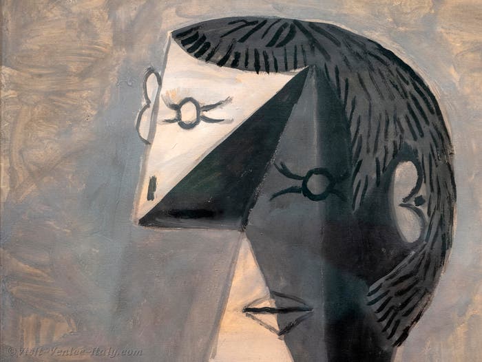 Pablo Picasso Strip Knit Man Peggy Guggenheim Venice Italy