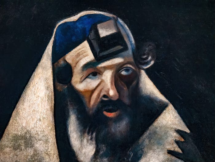 Marc Chagall Rabbi of Vitebsk Ca' Pesaro Modern Art Venice