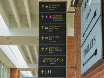 Map Water Taxi Alilaguna Marco Polo Airport Venice